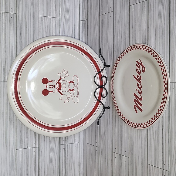 Disney | Dining | Mickey Mouse Plates | Poshmark